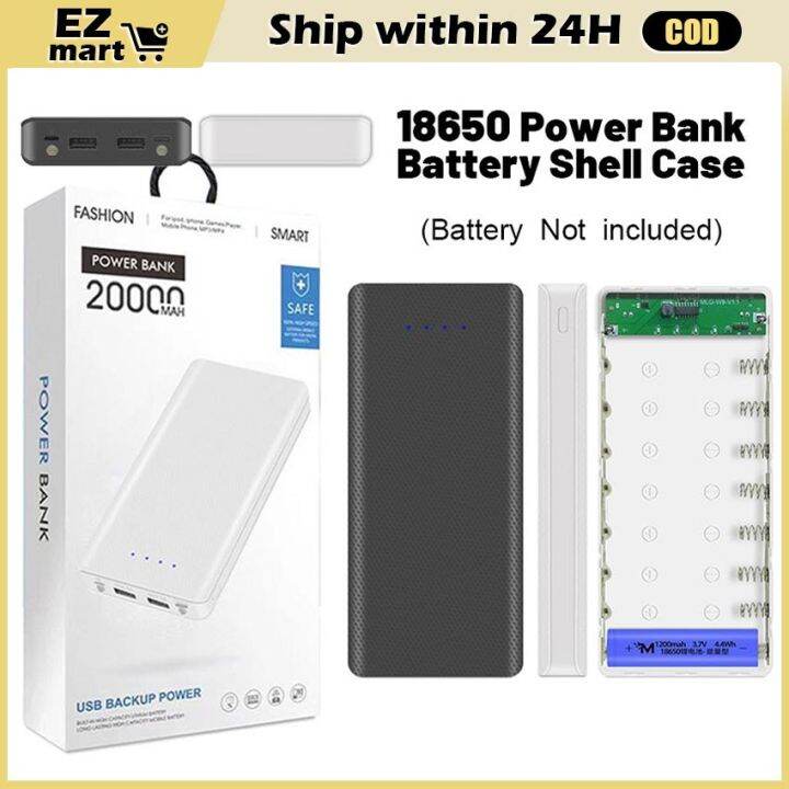 DIY Case Cover Kit DIY Power Bank 18650 Battery Case Power Bank Battery ...