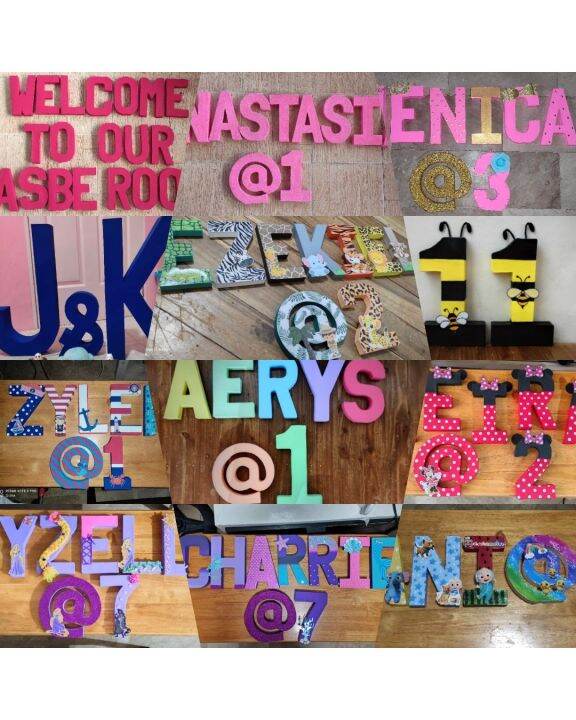 Customized Letter Standee | Lazada PH