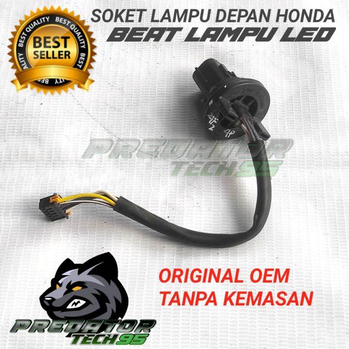 Soket fiting lampu LED motor honda beat new Fi beat street Genio scoopy ...