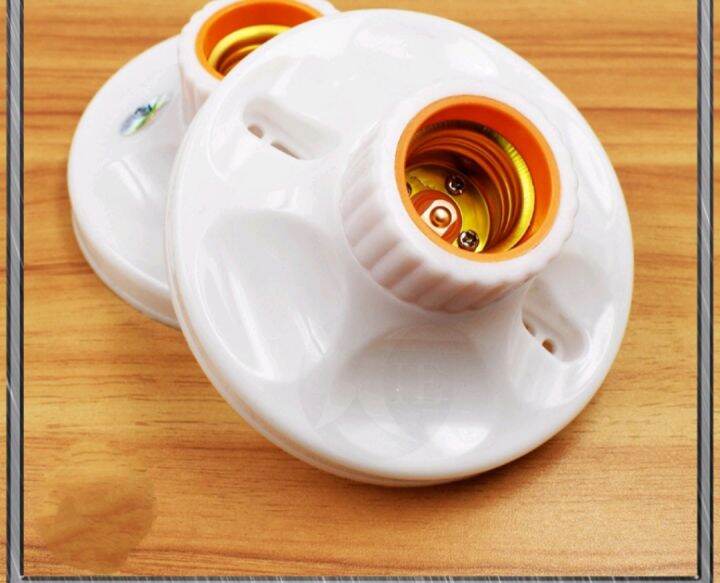 ceiling receptacle plastic white socket bulb holder sold per pc | Lazada PH
