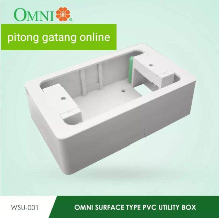 OMNI Surface PVC Utility Box. WSU-001 | Lazada PH