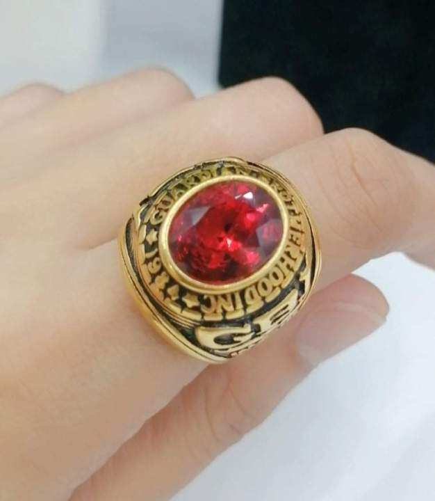 Non-fade/Non-Tarnish Guardian Brotherhood Gold Bullring | Lazada PH