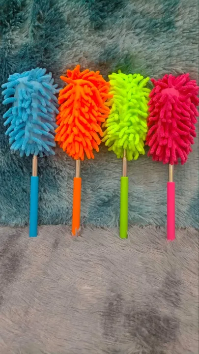 Multi-Purpose MicroFiber Duster w/ Extendable Handle | Lazada PH