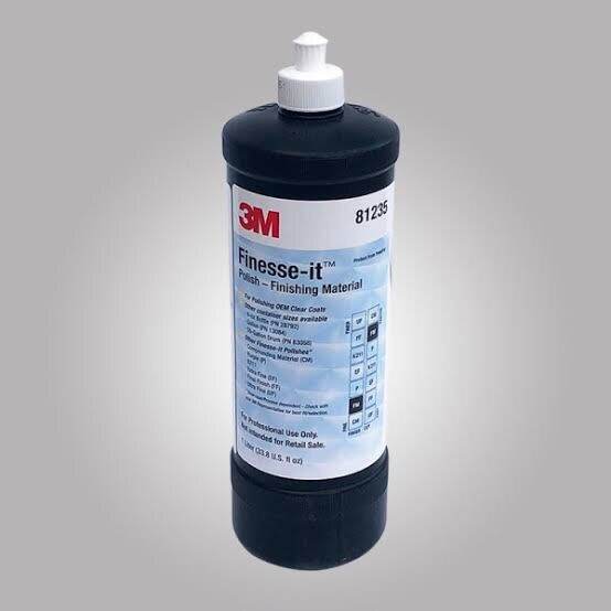 3M 81235 Finesse-it Finishing Material Easy Clean Up นำ้ยาขัดเงาลบรอยขนแมว รอยขีดข่วน รถยนต์ ...
