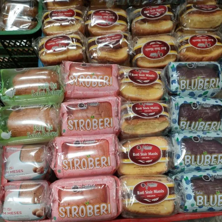 ROTI JORDAN ISI SELAI ADA 4 VARIAN RASA | Lazada Indonesia