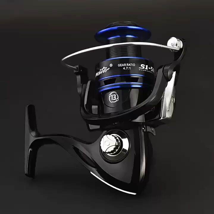 Spinning Fishing Reel Metal Super Light 15KG Max Drag 5.2:1 Gear Ratio ...