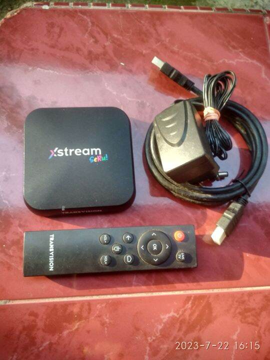 STB Android 10 tv box xstream seru Transvision Tanaka dm12 Original ...