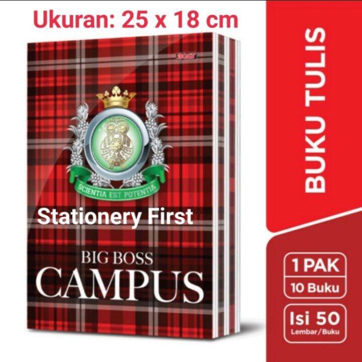 Buku boxy campus/buku big boss 50 lembar | Lazada Indonesia