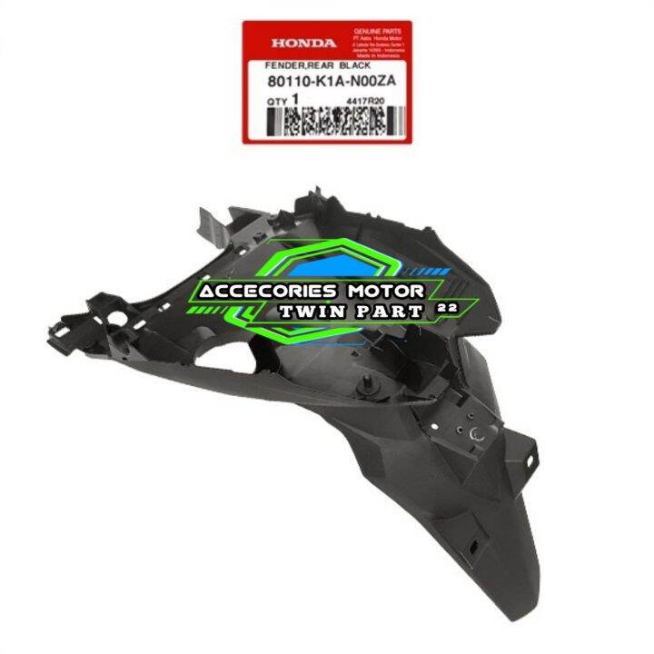 Rear Fender Spakbor Belakang Honda All New Beat Deluxe Street LED 2020 ...