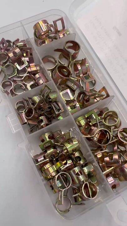 Klem Penjepit Selang Bahan Bakar / Air / Vacum / Udara SET 75 PCS ...