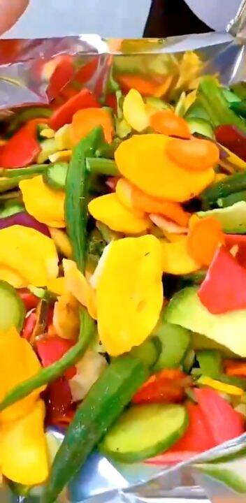 Dried Vegetable Chips Mix Dried Vegetables Snacks 9 Types of Vegetable ...