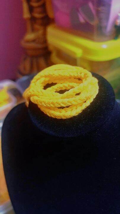 Manjal thali kayiru with full Jadai | Lazada