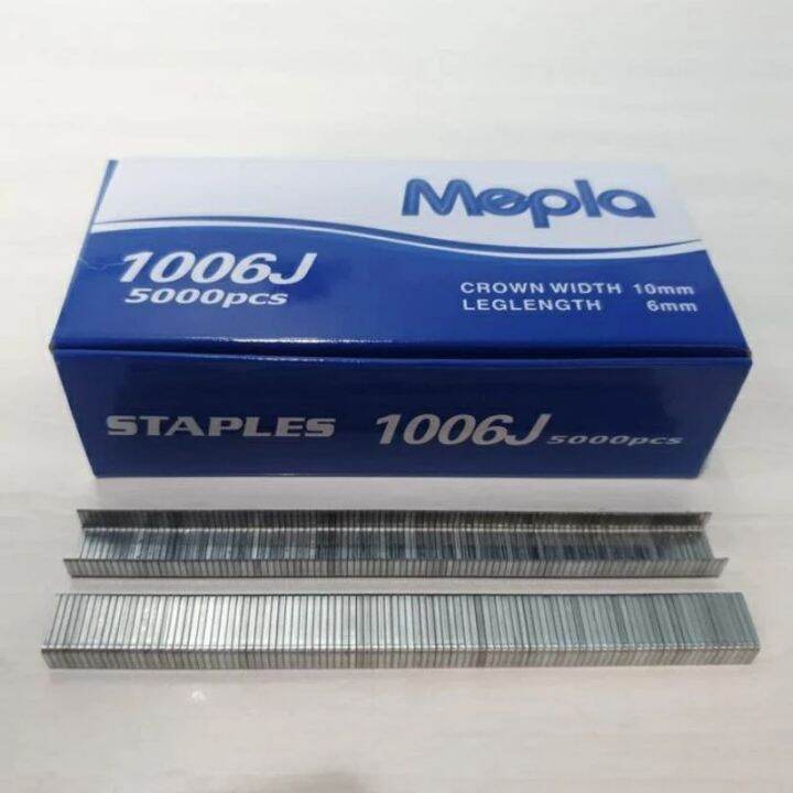 Isi Staples Tembak Angin 1006J | Mepla | Paku Tembak Angin | Lazada ...