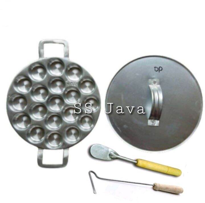 Cetakan kue lumpur mini cetakan daroyaki wingko lubang 19 gratis ...