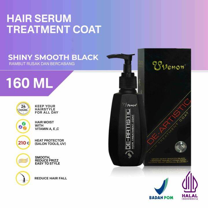 VENON HAIR TREATMENT COAT/VENON SERUM RAMBUT/VENON HAIR TREATMENT ...