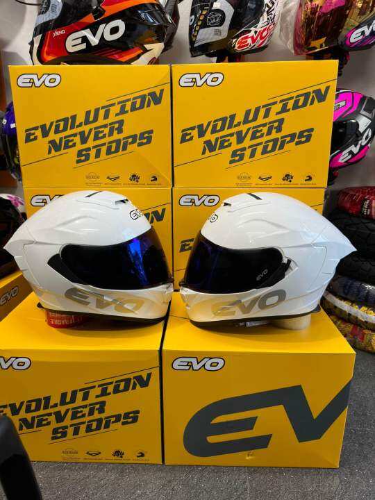 EVO GT-PRO Plain color Full Face/ Dual Visor | Lazada PH