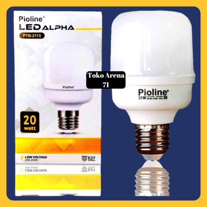 Pioline Alpha bohlam lampu led murah t bulb tbulb kapsul murah 20W 20 Watt 20 W 20Watt | Lazada ...