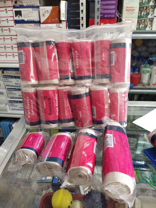 ELASTIC BANDAGE VELCRO SURGITECH | Lazada PH