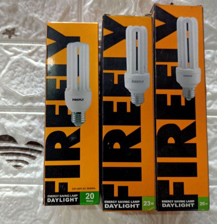 Firefly,Daylight,20w,23w,26w..3u Sold per piece | Lazada PH