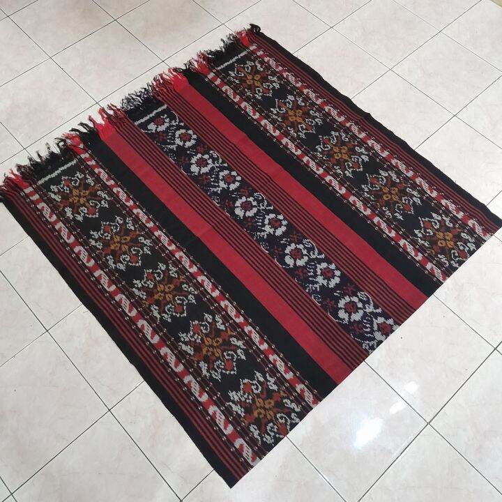 Kain Blanket Tenun Ikat Etnik Nusantara Motif Kalimantan, Sulawesi ...