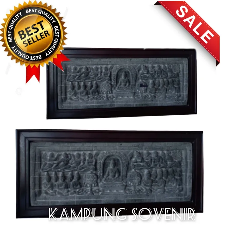 hiasan dinding relief batu candi borobudur | Lazada Indonesia