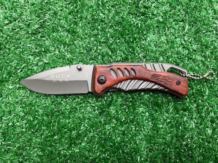knife มีดสั้น มีด มีดพกสั้น มีดทำครัว มีดพับ มีดเดินป่า Buckรุ่นx61 ...