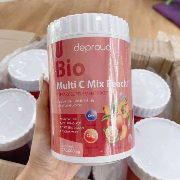 แท้💯% วิตามินซีสด Deproud Bio Multi C Mix วิตามินซี 3รส วิตามินซีดีพราว ...