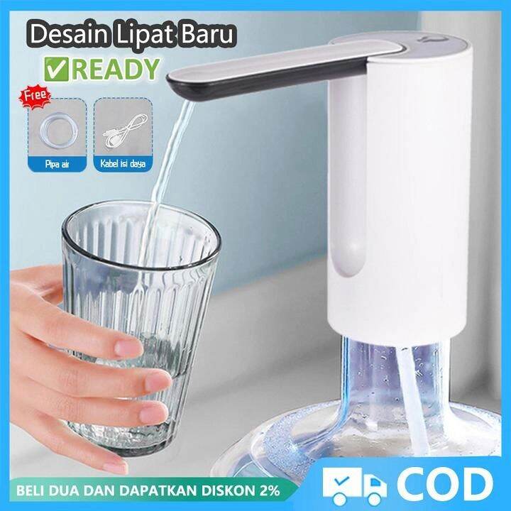 Pompa Galon Listrik Pompa Air Lipat Dispenser Botol Otomatis Air Mancur ...