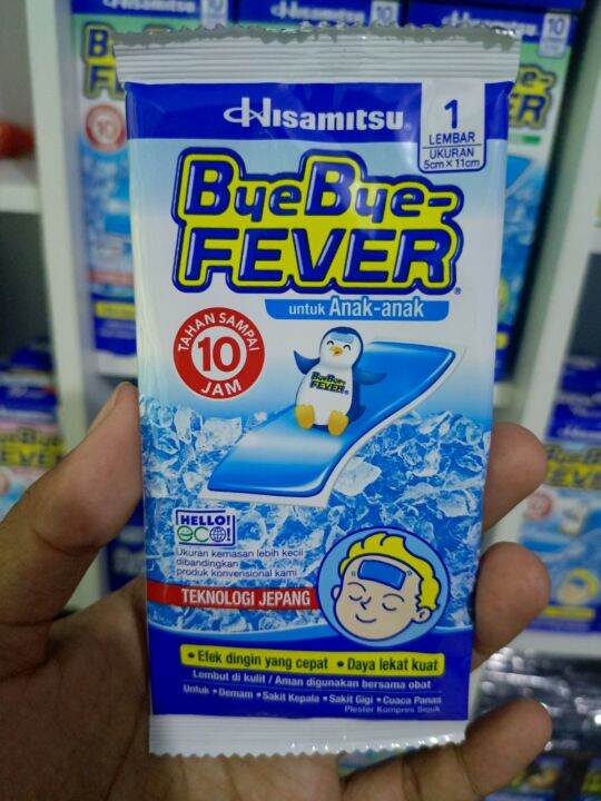 Kompres Anak Bye-Bye Fever 1 Lembar | Lazada Indonesia