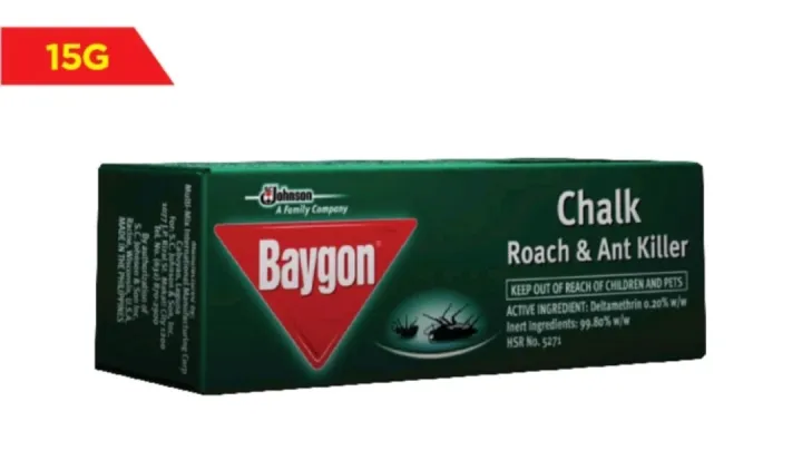 BAYGON CHALK 15G ROACH & ANT KILLER | Lazada PH