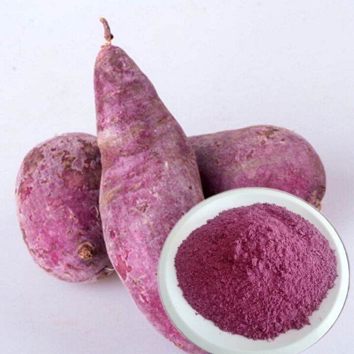 ผงมันม่วง แป้งมันม่วง พร้อมส่ง ขนาด 500gทำขนม มันม่วงสามารถใช้ใน ...