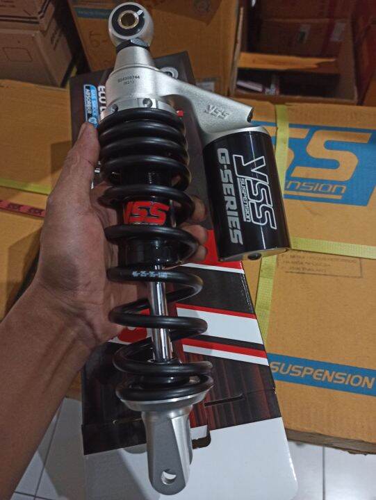 Shock YSS G series original tabung atas ukuran 300mm Vario Beat Mio warna hitam | Lazada Indonesia