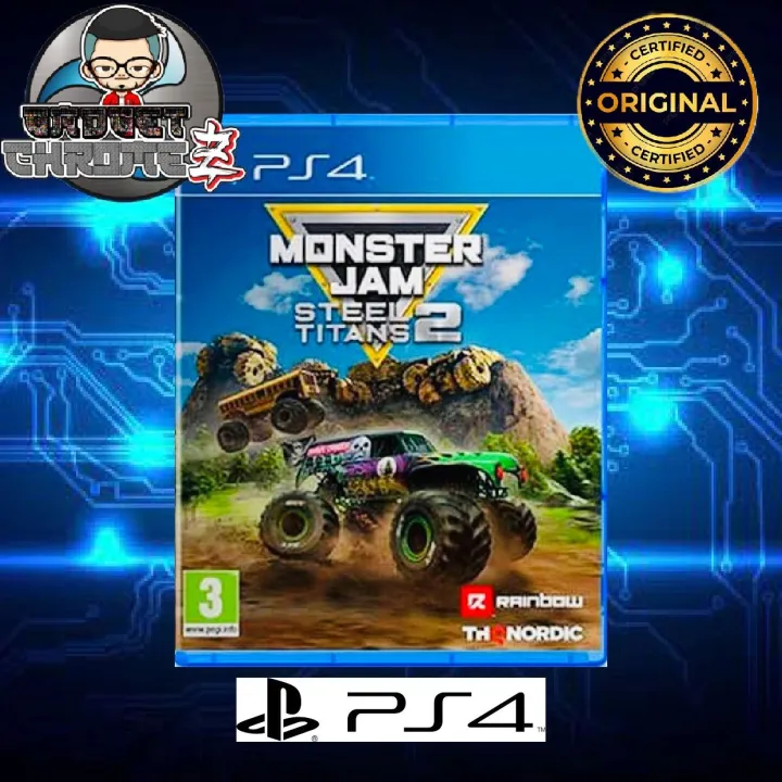 Monster Jam Steel Titans 2 | PS4 Game | BRANDNEW | Lazada PH
