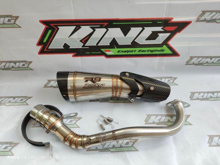 knalpot racing r9 h2 ss nmax old atau new aerox old atau new honda adv ...