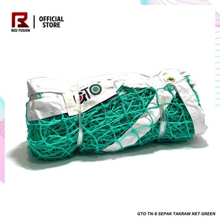 GTO TN-8 Sepak Takraw Net green | Lazada PH
