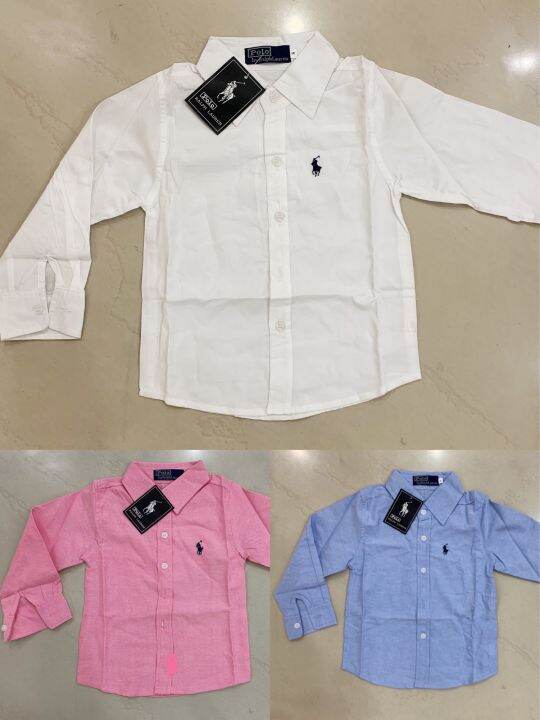 Polo Long sleeve for kids 1-8yrs | Lazada PH