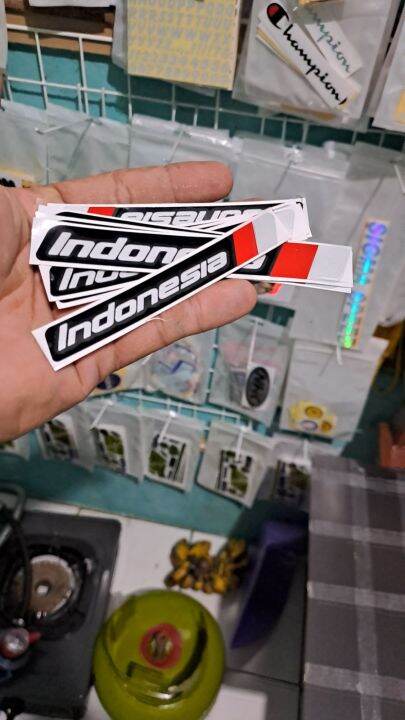 STICKER TULISAN INDONESIA CUTTING | Lazada Indonesia