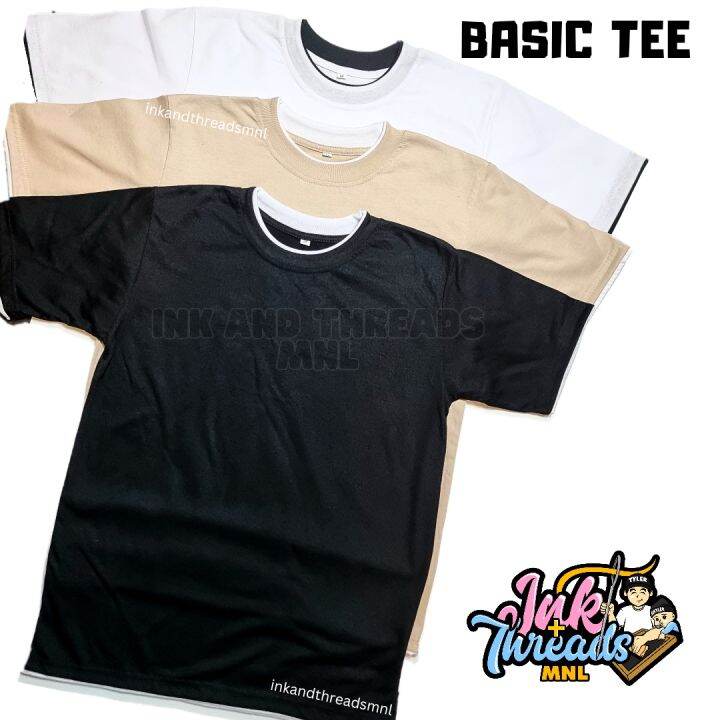 Basic Tee Pro Club Inspired | Lazada PH
