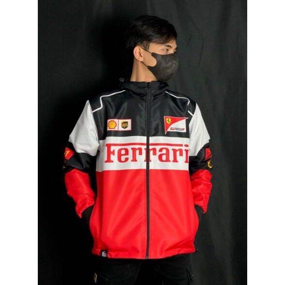 [WATERPROOF] JAKET FORMULA 1 ONE F1 FERRARI | Lazada Indonesia