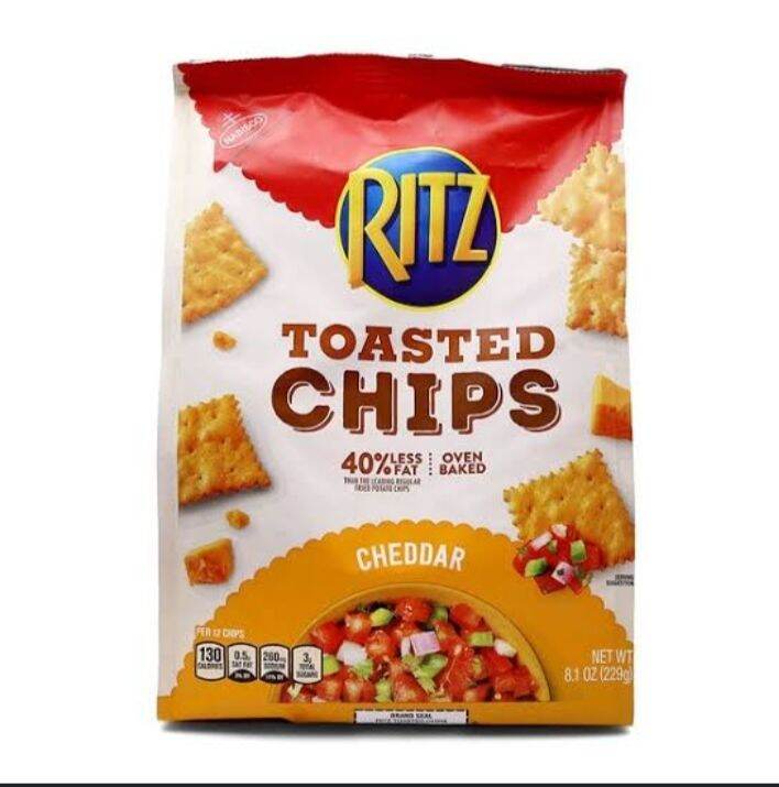 Nabisco Ritz Cheddar Toasted Chips 229g | Lazada PH