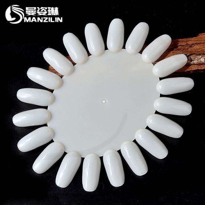 Nail polish color color chart display acrylic piringan warna kutek 20 ...