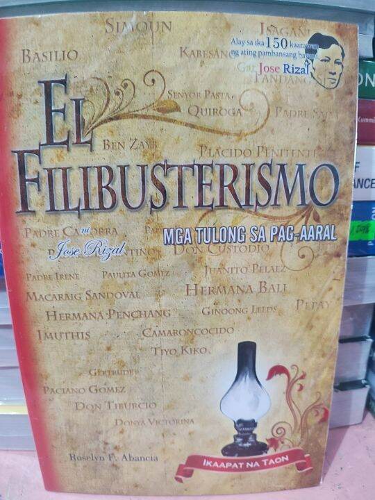 El Filibusterismo Book ni Abancia | Lazada PH
