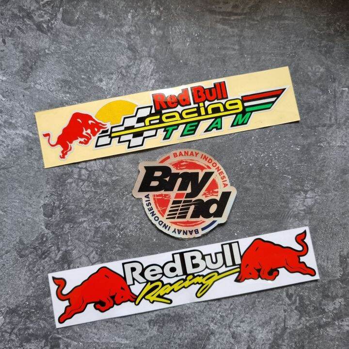 STICKER Stiker RED BULL RACING TEAM Cutting | Lazada Indonesia