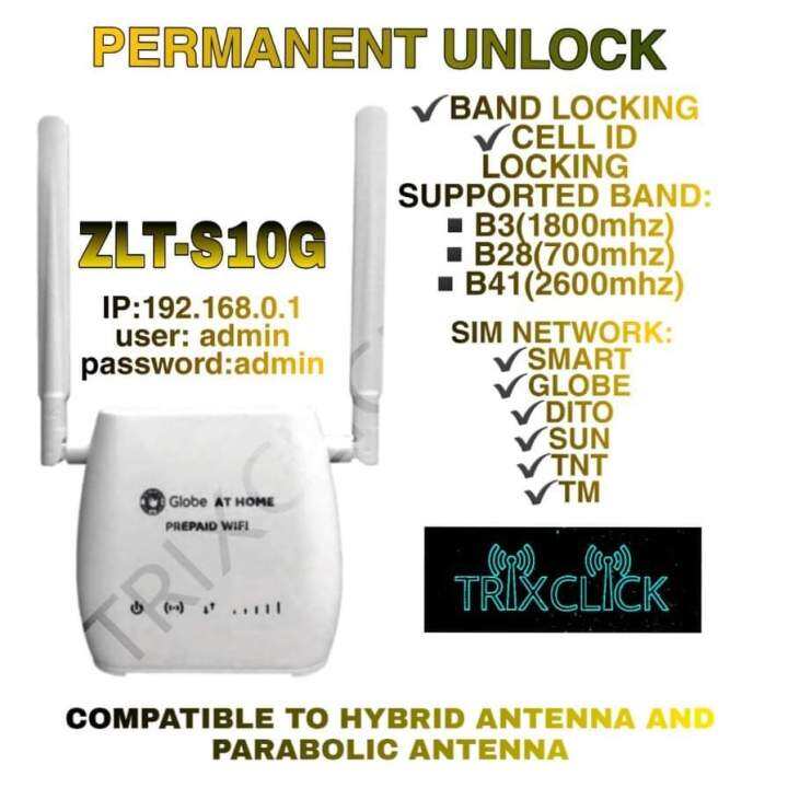 Zlt s10g permanent unlock Modem | Lazada PH
