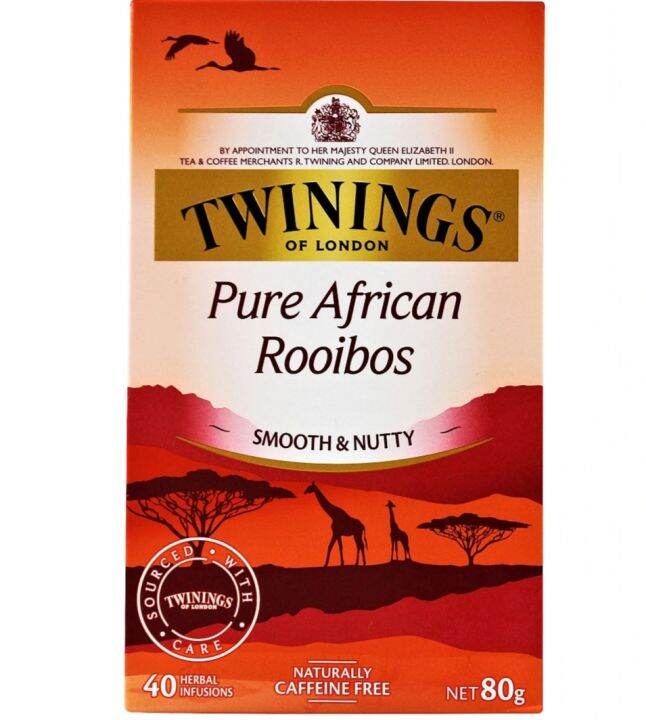 Twinings Pure African Rooibos Tea Bags 40 Pack | Lazada PH