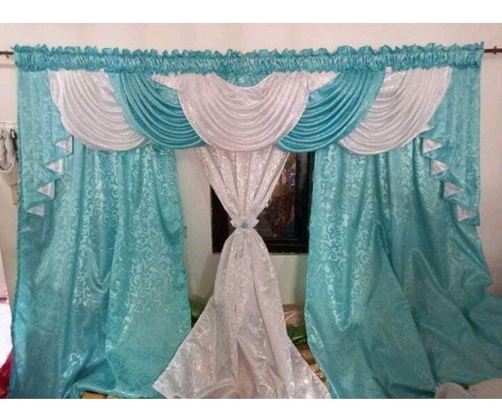 Swag window curtain | Lazada PH