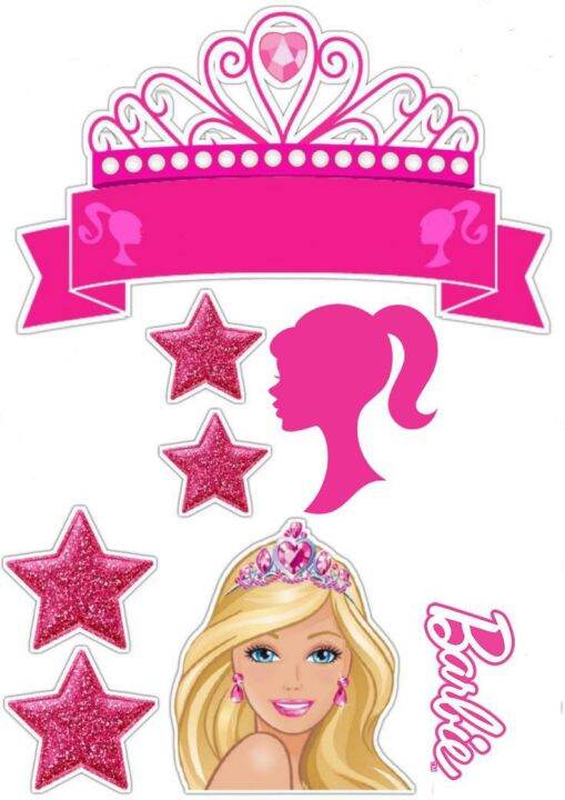 Topper Cake Barbie (Custom Nama) | Lazada Indonesia