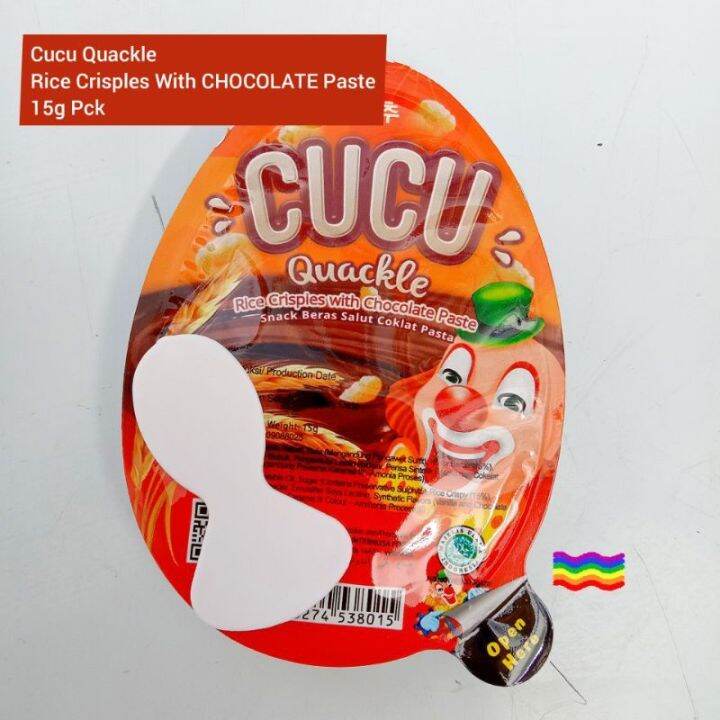 CUCU QUACKLE ISI 24 X 15gr /CUCU RICE CRISPY ISI 24 | Lazada Indonesia