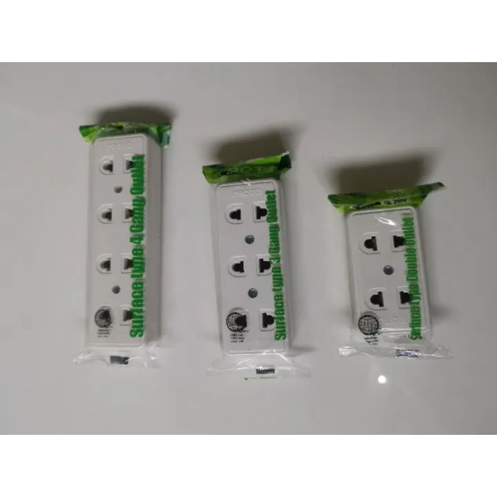 Roto surface extension cord 2gang 3gang 4gang | Lazada PH