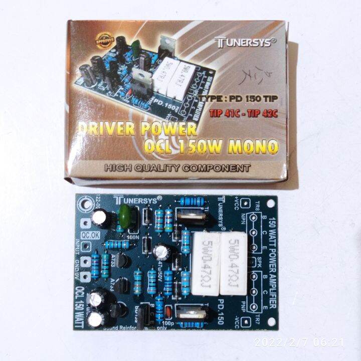 Kit Driver Power OCL 150W Mono PD 150 TIP Tunersys | Lazada Indonesia